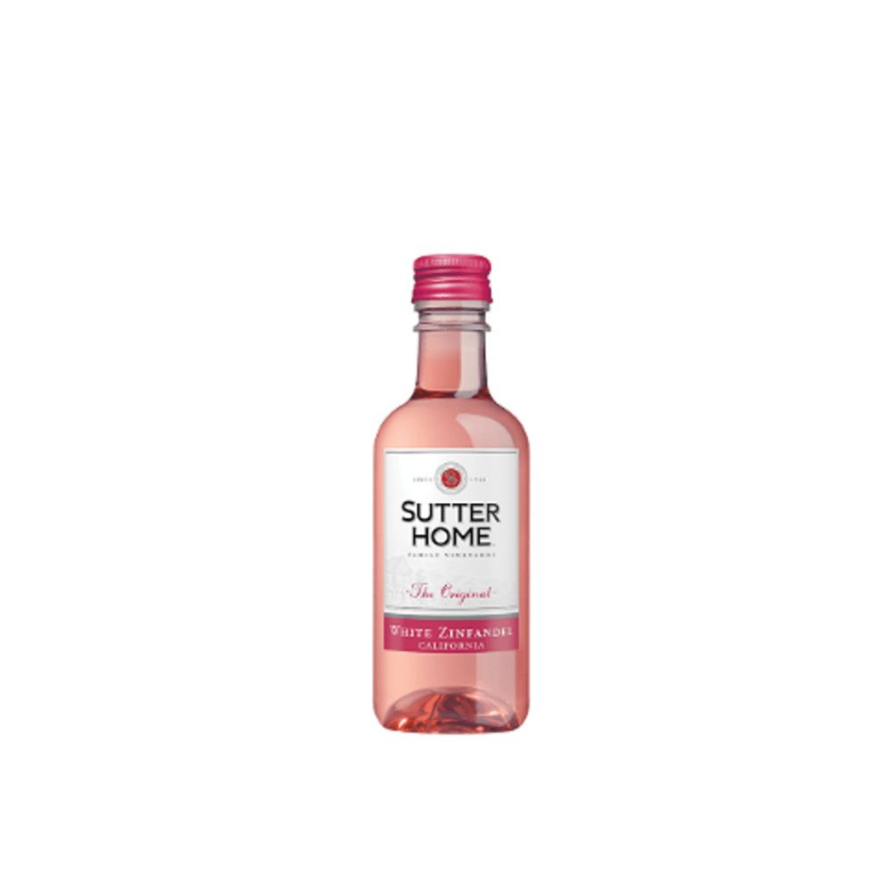 Vinho rosé americano sutter home white zinfandel 187ml - Vivavinho